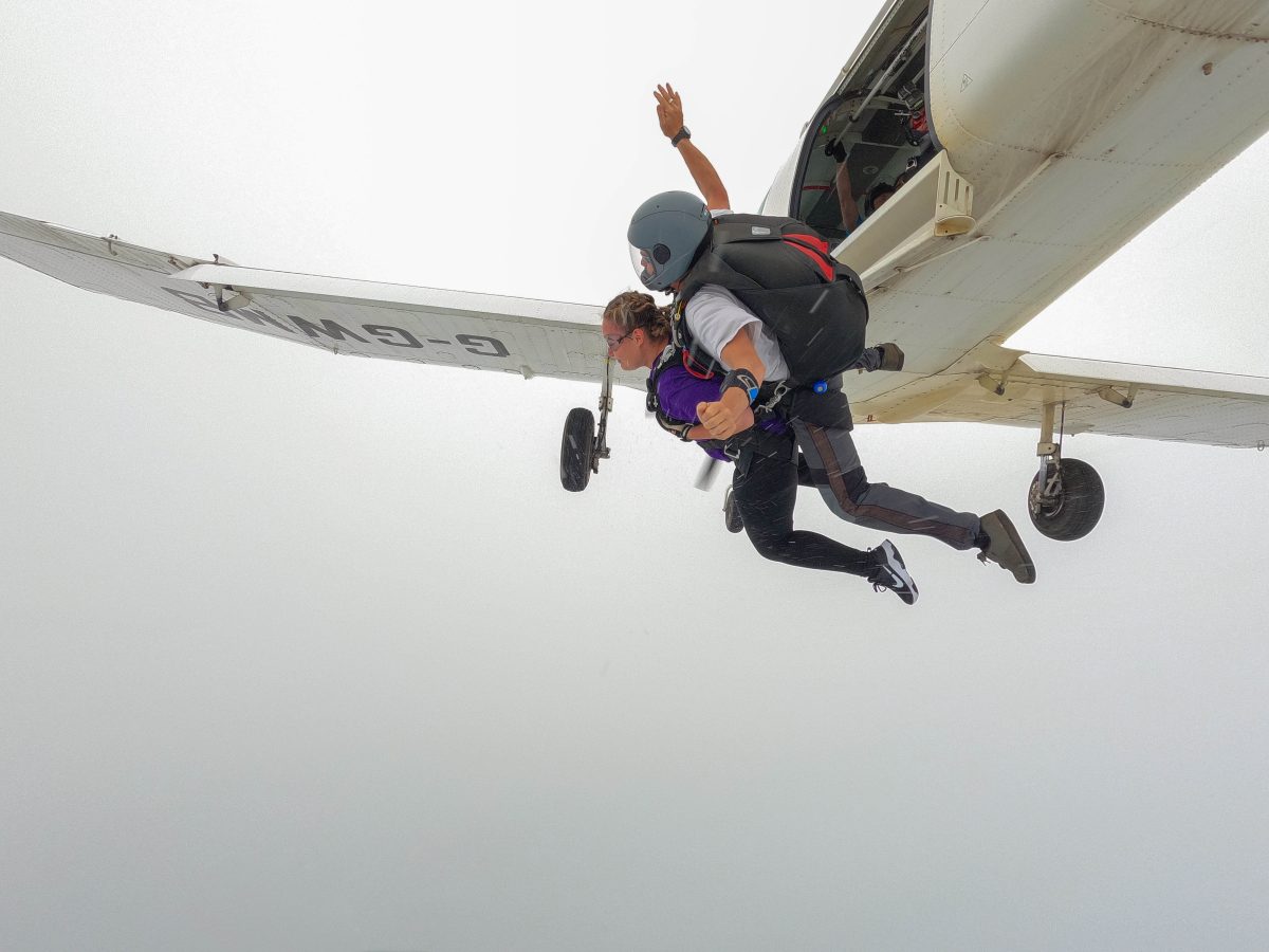 Charity Jump! | Wishes4Kids | Dunraven Windows